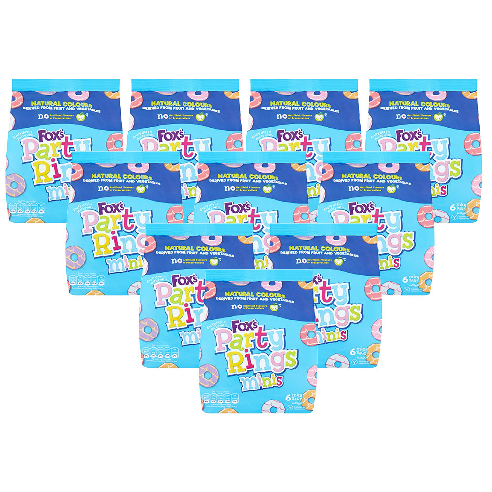 25% off on Pack of 10, 6 Mini Party Rings (60 Mini Bags)