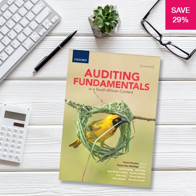 29% off on Auditing Fundamentals in a SA Context, 2e Paperback Textbook 29% off on Auditing Fundamentals in a SA Context, 2e Paperback Textbook