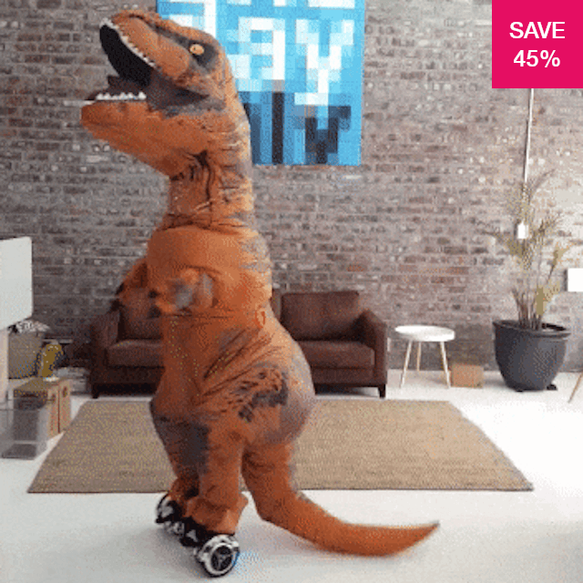 45 Off On Inflatable T Rex Dinosaur Costume
