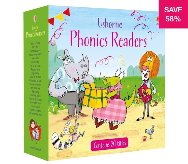 58 Off On Children s Phonics Readers 20 Book Boxset 58-off-on-children-s-phonics-readers-20-book-boxset
