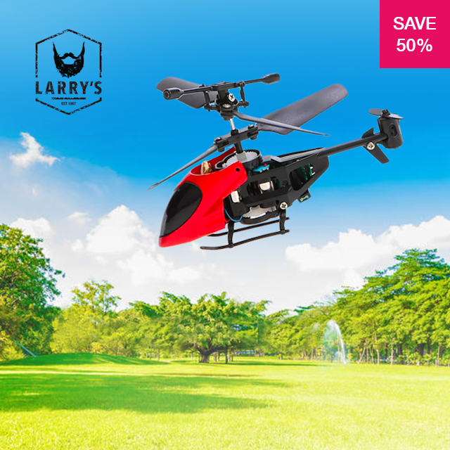 50% off on World's Smallest Remote Controlled Helicopter 50% off on World's Smallest Remote Controlled Helicopter